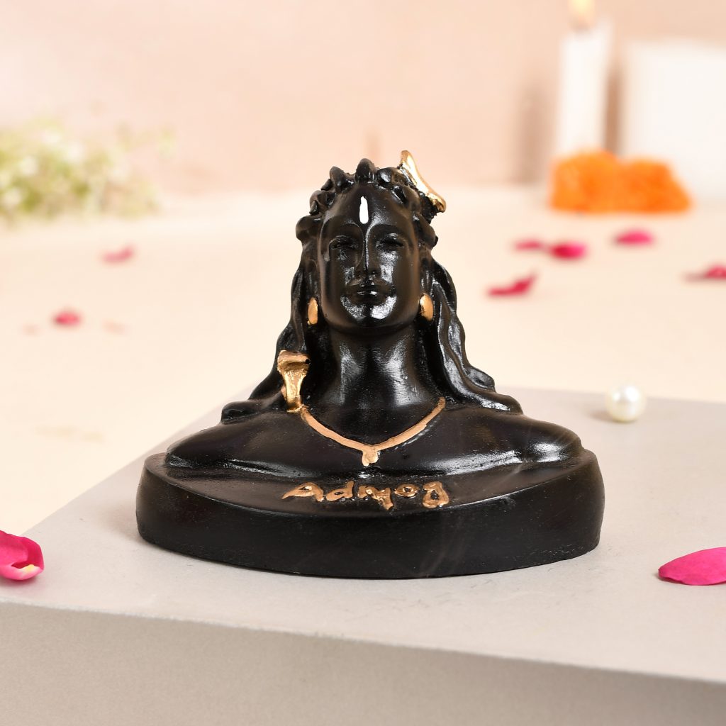Adiyogi Shiva Idol for Car Dashboard